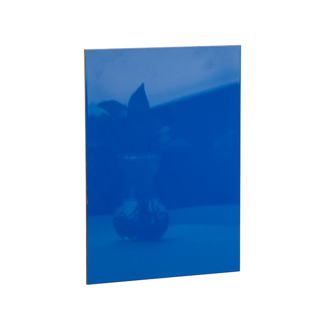 Glossy Red Cladding 3mm 4mm High Gloss Color Aluminum Composite Panel ...